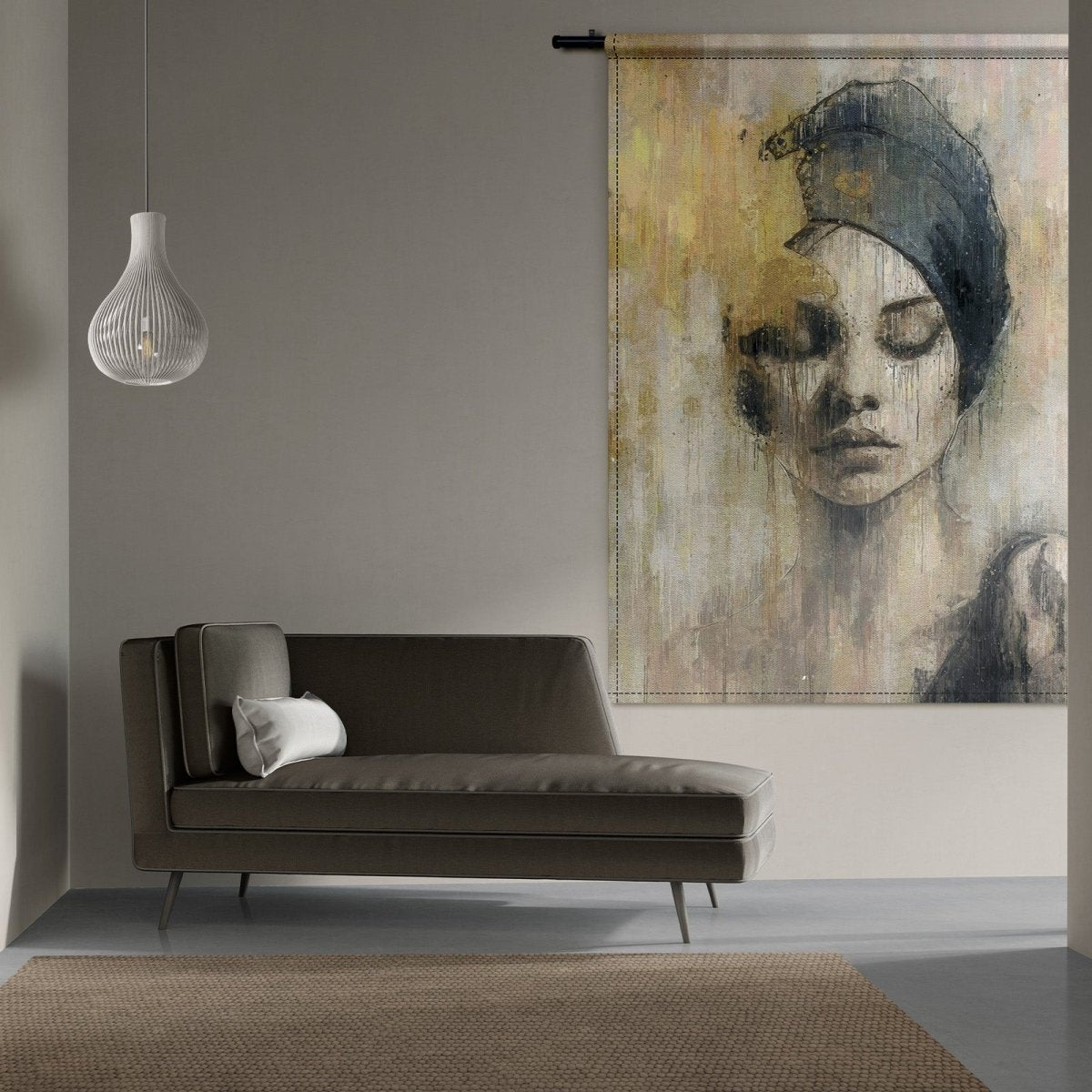 Grote wandkleden: maak van die lege muur in je woonkamer een kunstwerk ...